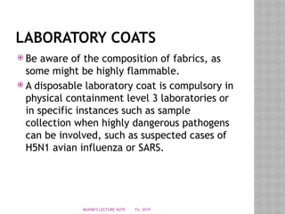 Medical Laboratory Science ETHICS & DRESSING.pptx