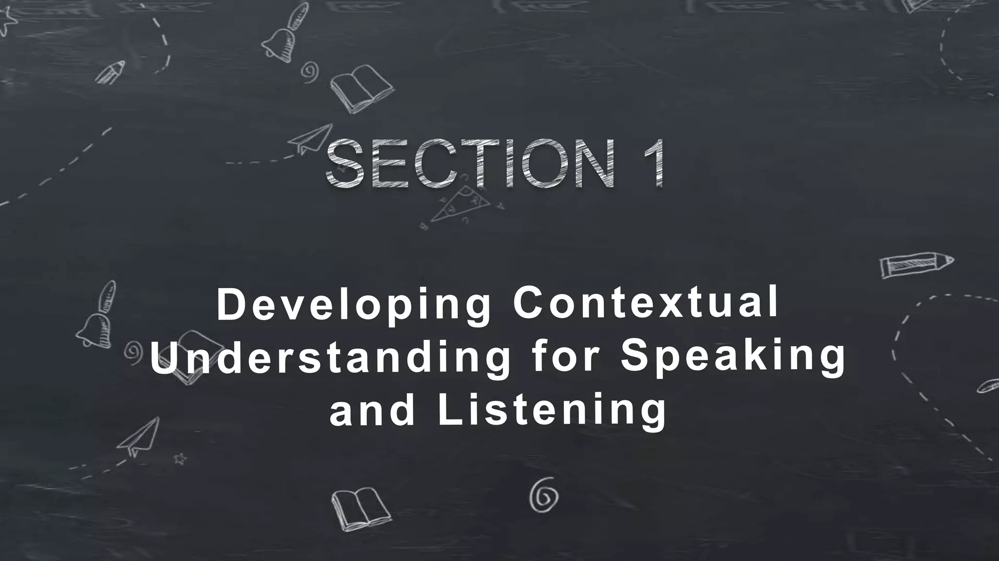 contextual understanding | PPTX