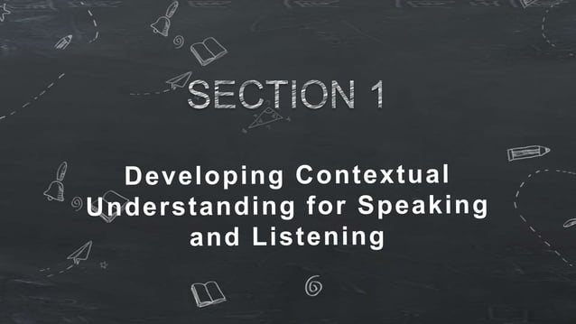 contextual understanding | PPTX | Education