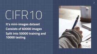 Image Classification using deep learning | PPTX