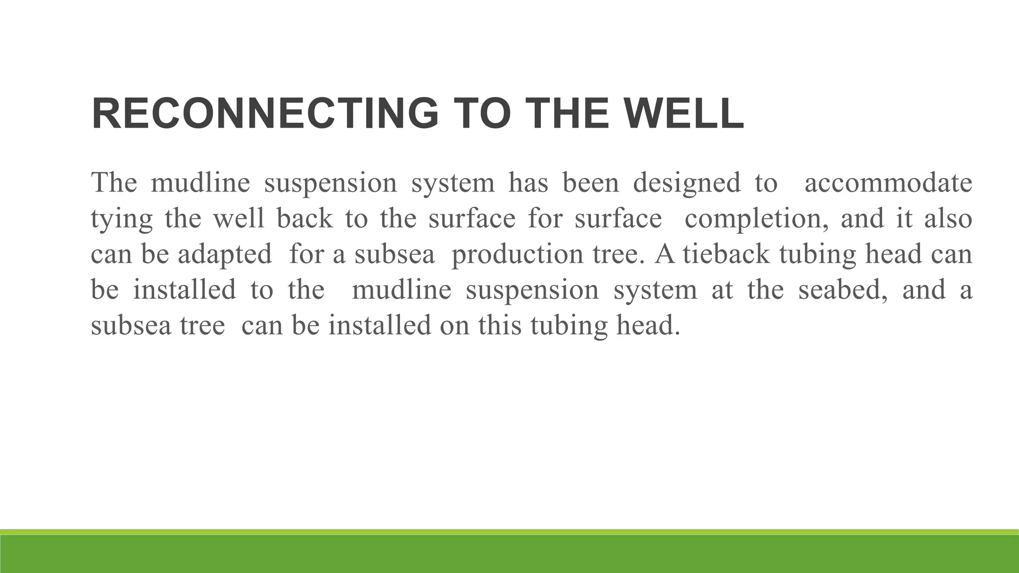 Mudline Suspension (MLS) | PPTX