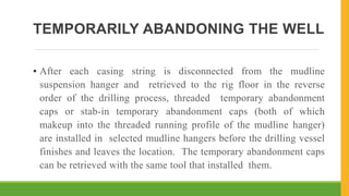 Mudline Suspension (MLS) | PPTX