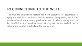 Mudline Suspension (MLS) | PPTX