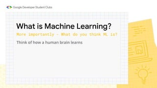 ML Study Jams Session 1.pptx | Technology & Computing