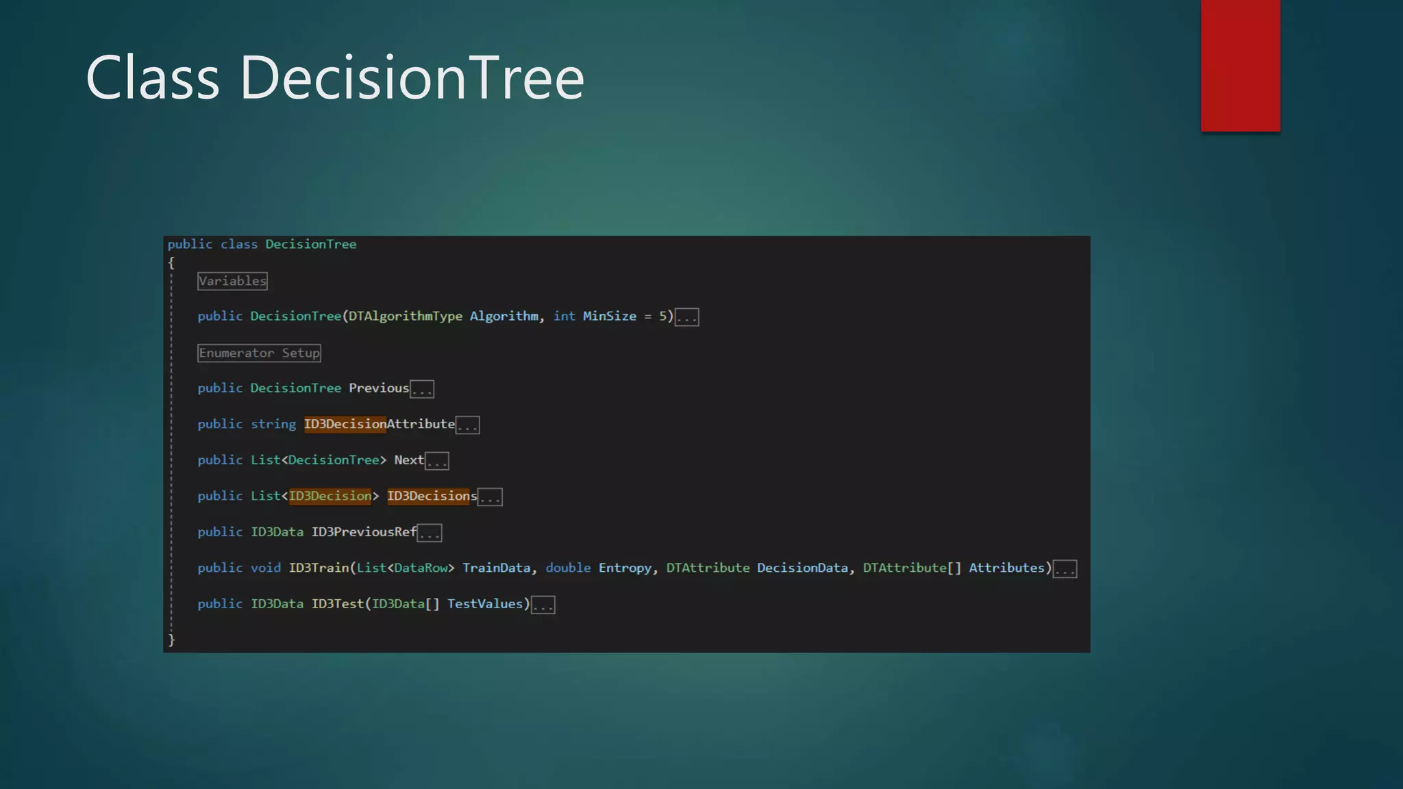 Ml study notes id3 | PPT