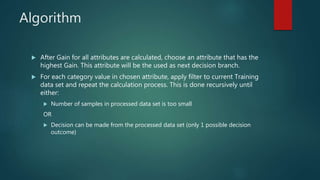 Ml study notes id3 | PPT