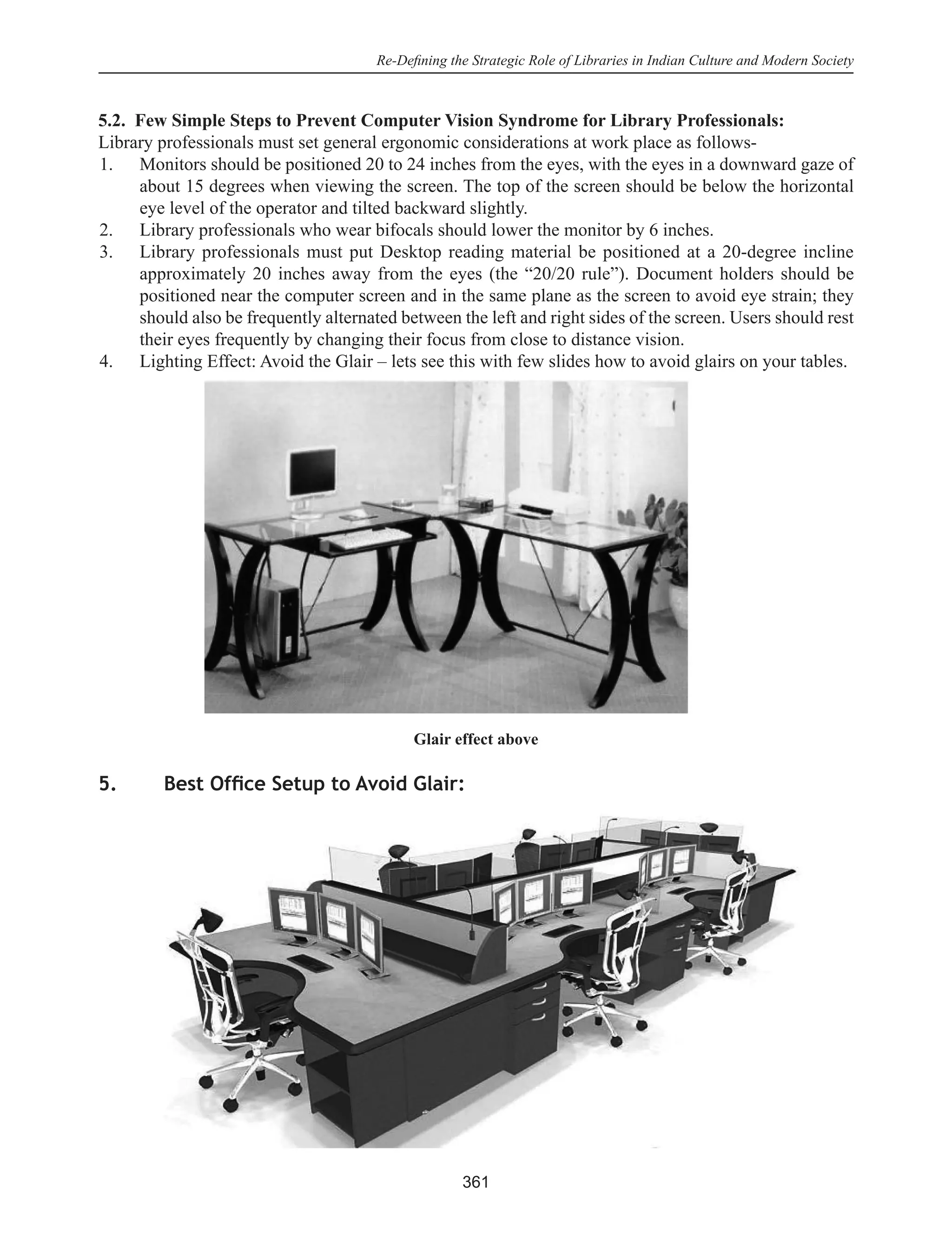 Computer Vision Syndrome among Library Professionals | PDF