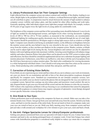 Computer Vision Syndrome among Library Professionals | PDF