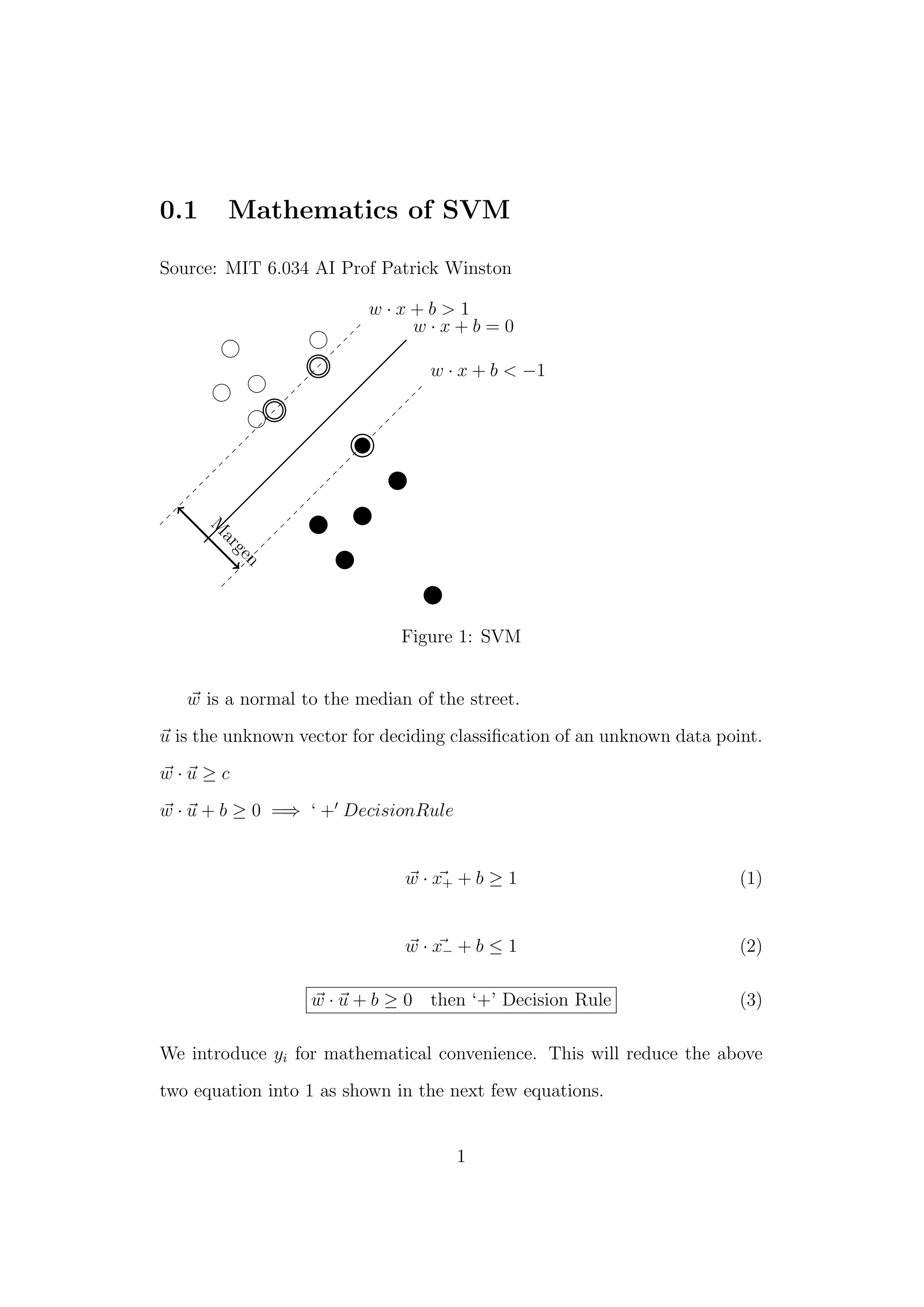 Supporting Vector Machine | PDF