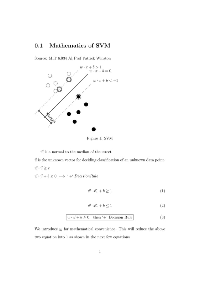 Supporting Vector Machine | PDF