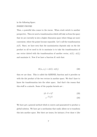 Supporting Vector Machine | PDF