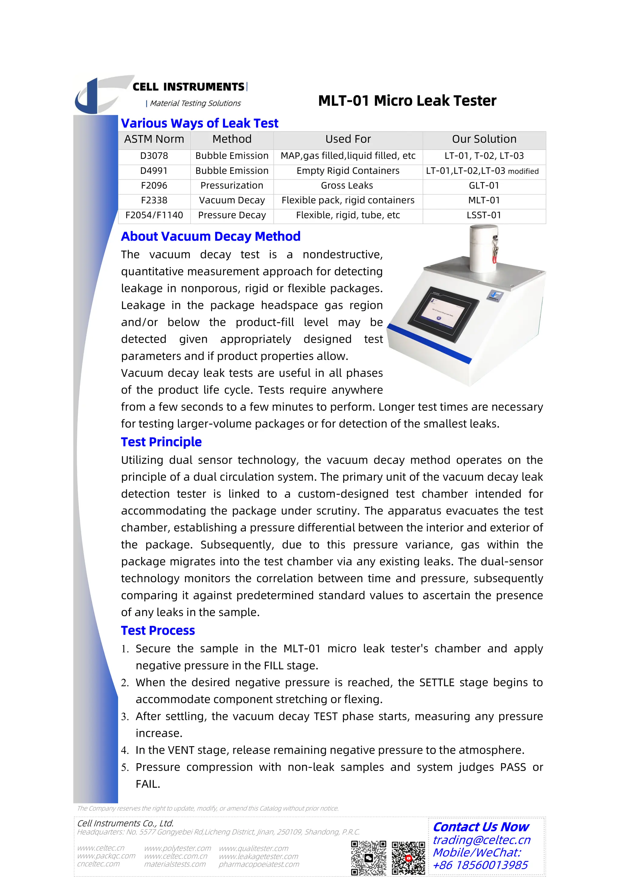 Bubble Test: Ensure Package Integrity with Gross Leak Detection | PDF