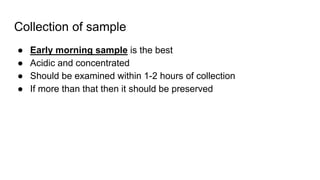 Urine: Microscopic examination - Pathology - MLT, ATOT, RDT | PPTX