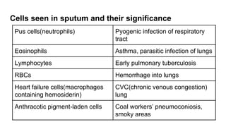 Examination of Body Fluids - Pathology - MLT, ATOT, RDT | PPTX