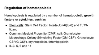 Normal Constituents of Blood - Pathology - MLT, ATOT, RDT | PPTX