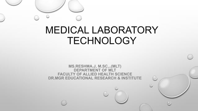 Mlt course ppt | PPT | Infectious Diseases | Diseases and Conditions