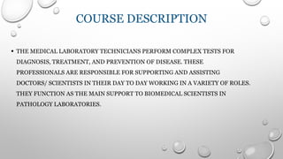 Mlt course ppt | PPT