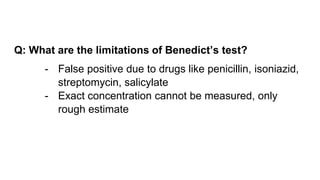 Benedict’S Test And Reducing Sugar Analysis – PJLM