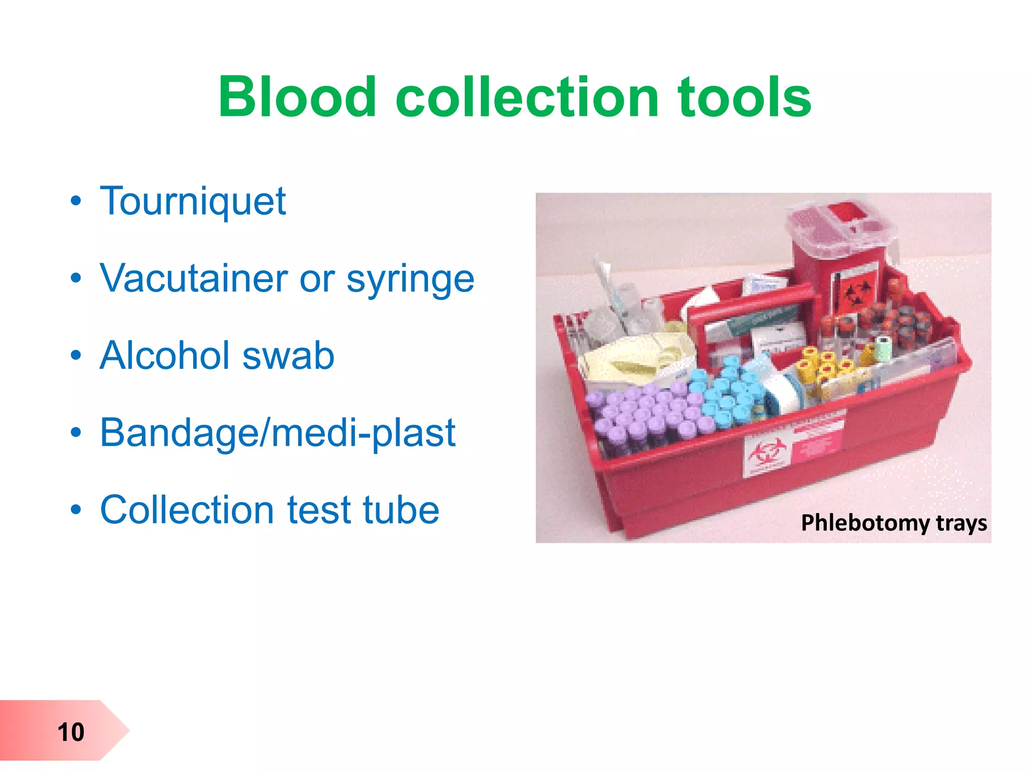 Blood collection, handling, and anticoagulants | PDF