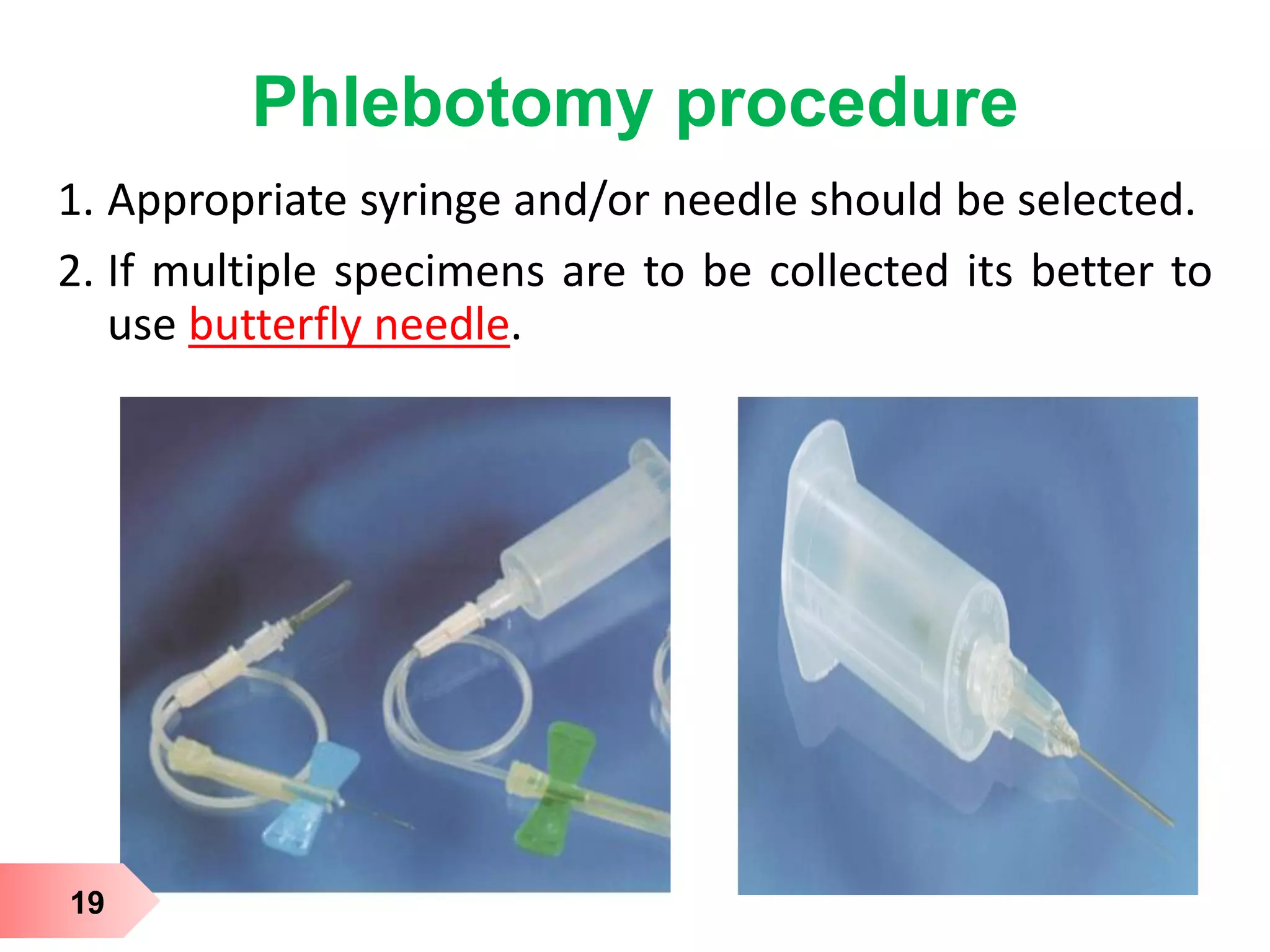 Blood collection, handling, and anticoagulants | PDF