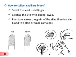 Blood collection, handling, and anticoagulants | PDF