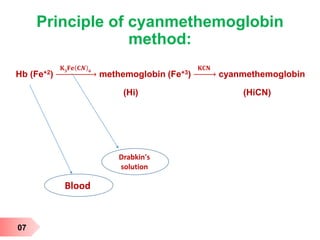 Hemoglobin estimation | PDF