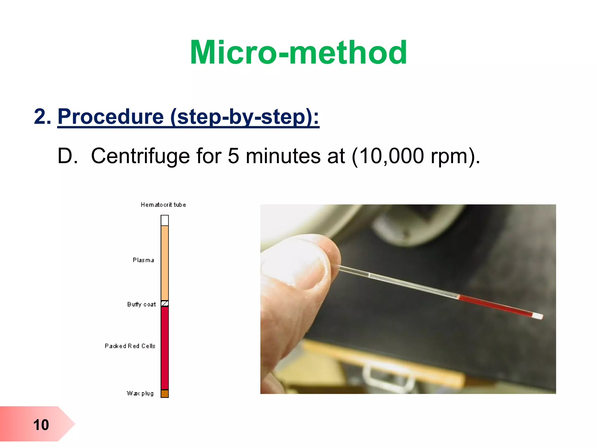 Hematocrit determination | PDF