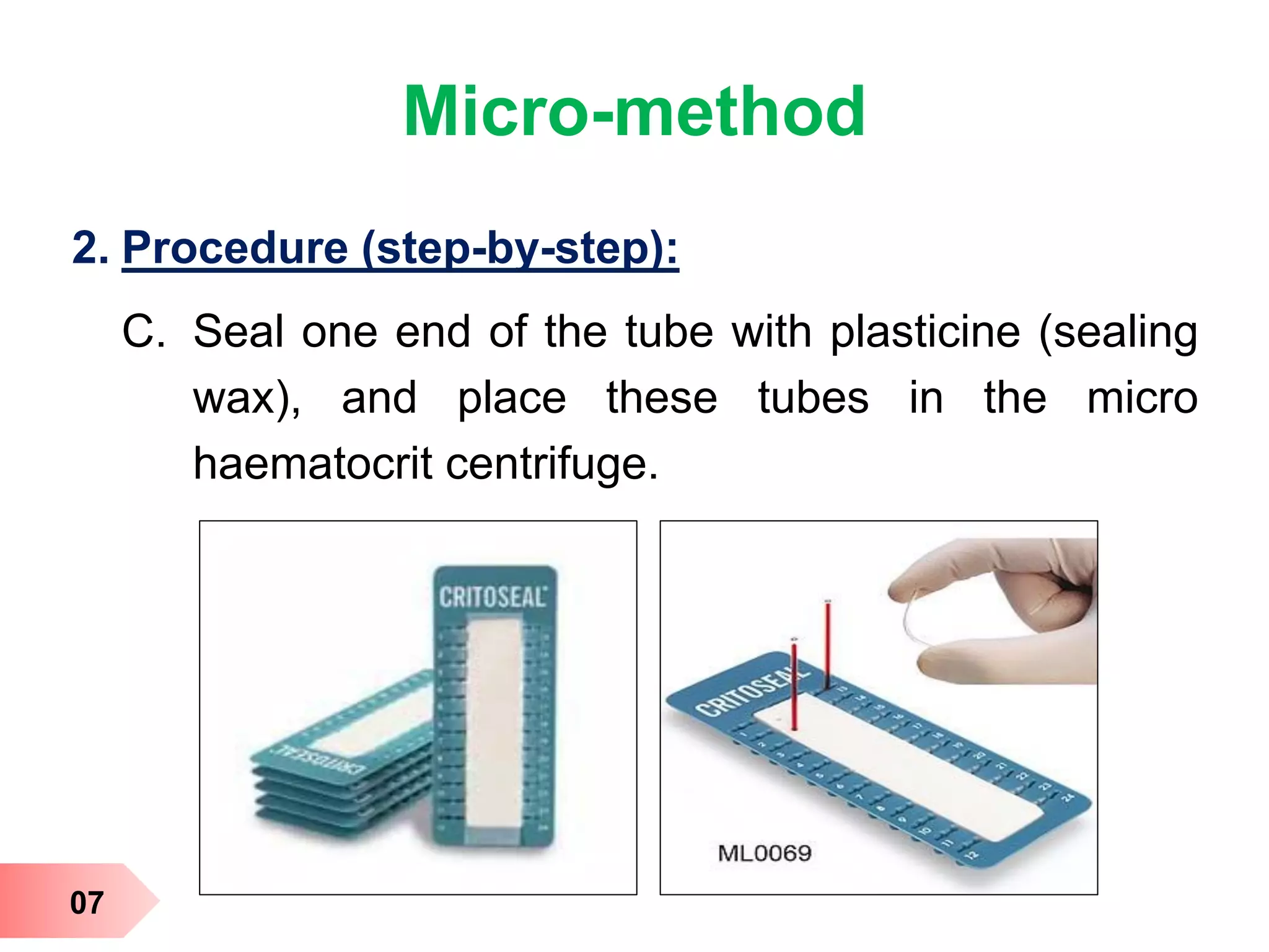 Hematocrit determination | PDF
