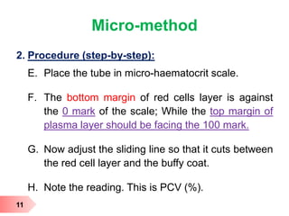 Hematocrit determination | PDF