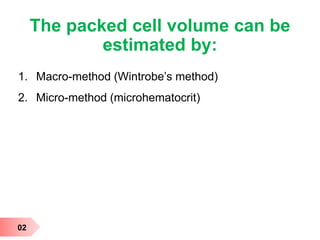 Hematocrit determination | PDF