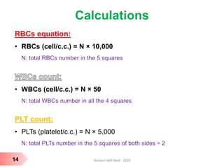 Blood cell count | PDF