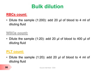 Blood cell count | PDF