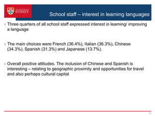 Ken Cruickshank - Research on Languages in NSW Schools | PPTX