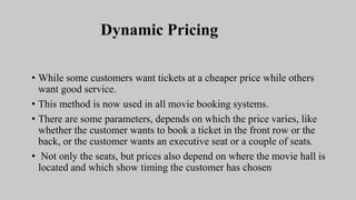 movie ticket pricing prediction | PPTX