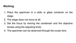 Invertoscope or Inverted microscope - Pathology - MLT | PPTX