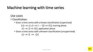 Using Machine Learning For Solving Time Series Probelms | PPTX