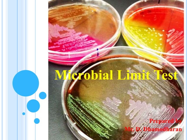 Simple way to understand Microbial Limit Test | PPSX | Chemistry | Science