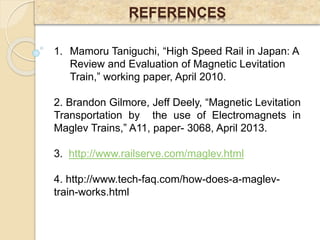 Maglev Levitation Train (MLT),Seminar ppt | PPT