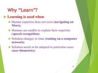 MLT unit 1- Introduction To Machine Learning And types Of ML , Cross Validation | PPT