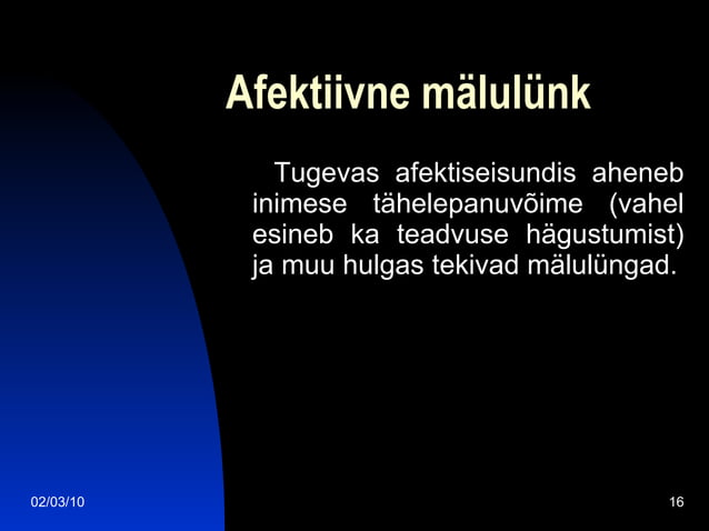 MäLu Liigid | PPT