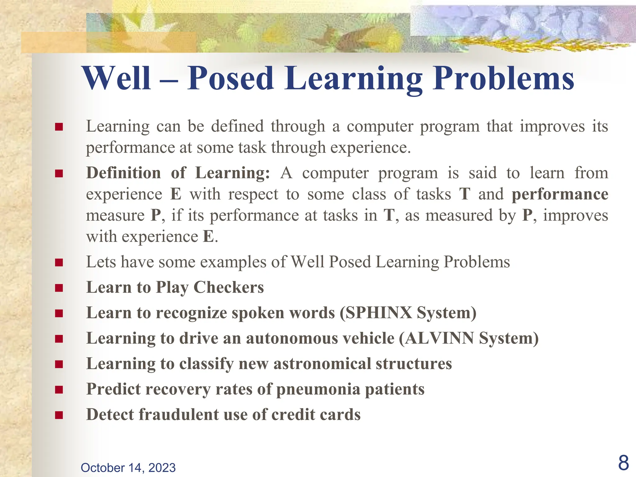 ML Unit 1 CS.ppt | Board Games and Puzzles | Games and Puzzles