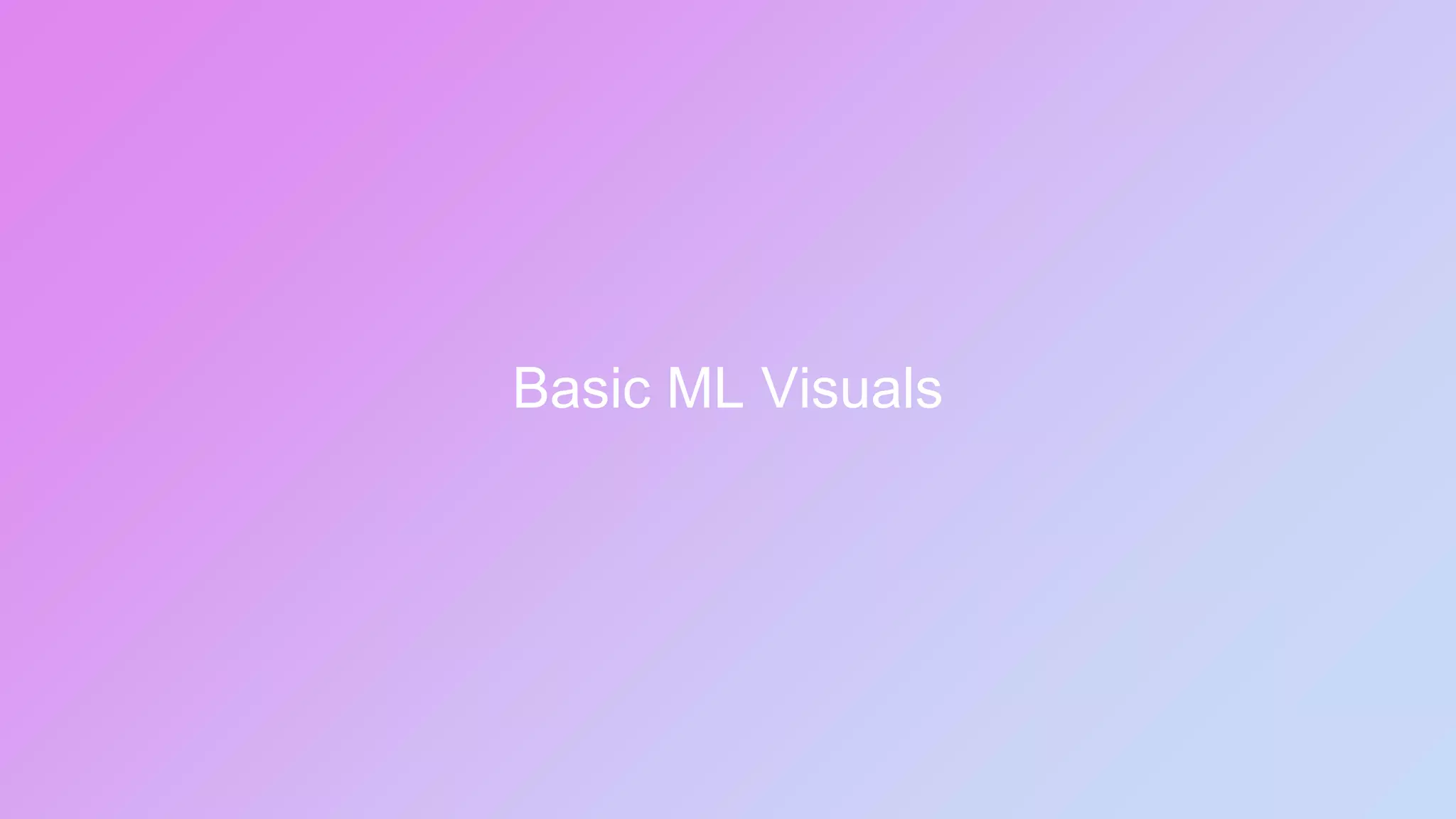 ML Visuals.pptx | Artificial Intelligence | Technology & Computing
