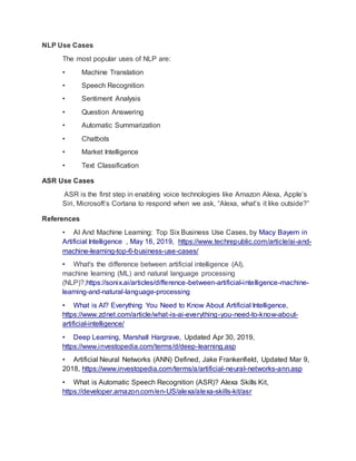 Deciphering Acronym Soup, ML vs. AI | PDF
