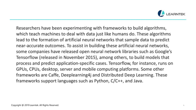 Ml vs dl | PPT