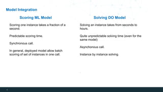 Machine Learning vs Decision Optimization comparison | PPT