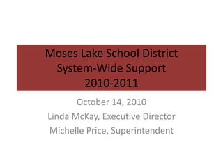 Moses Lake School District | PPTX