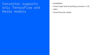 Deep Learning at the Edge with TensorFlow.js