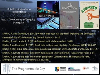 Big data, new epistemologies and paradigm shifts | PDF | Internet | Computing