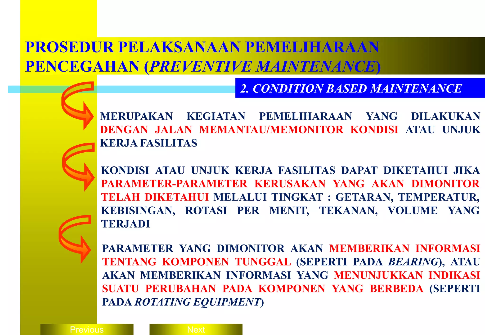 Mm 01 jenis sistem pemeliharaan & implementasi iso 9001-polman bandung ...