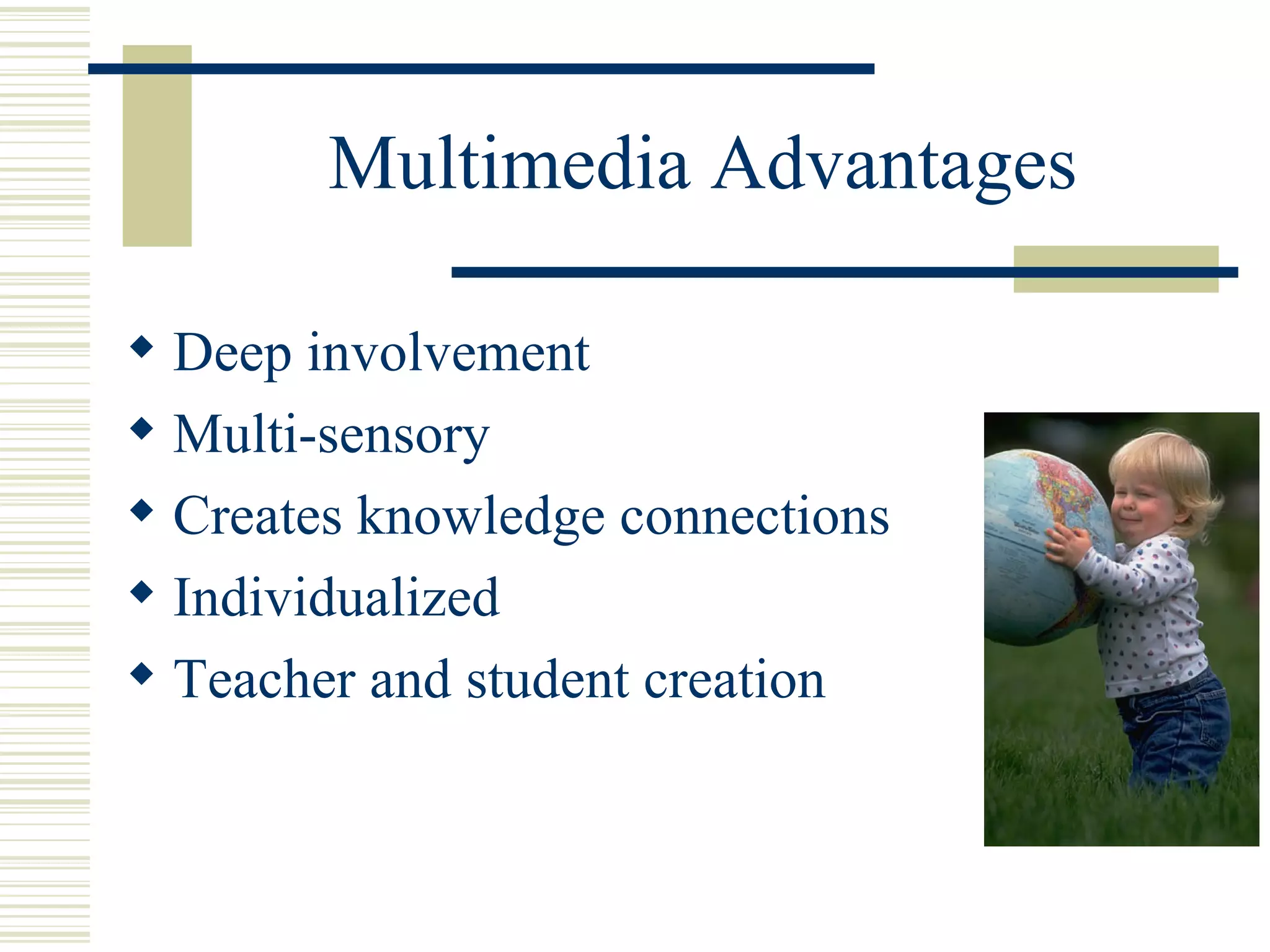 Introduction to Multimedia | PPT | Online Education | Education